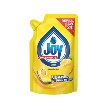 Joy Ultra Antibac Lemon 375ml Refill Emmaflordrugstore