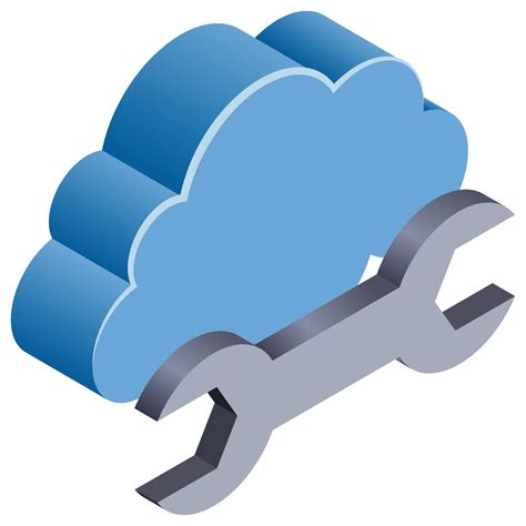 Cloud Optimization Isometric 3d Illustration 17198607 Vector Art At Vecteezy