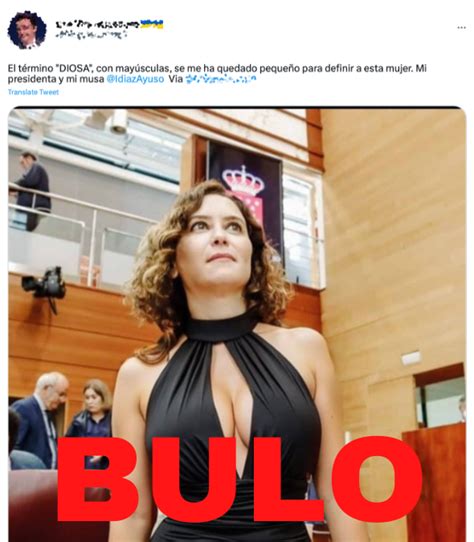 No esta foto de Isabel Díaz Ayuso en la Asamblea de Madrid en la que lleva un vestido escotado