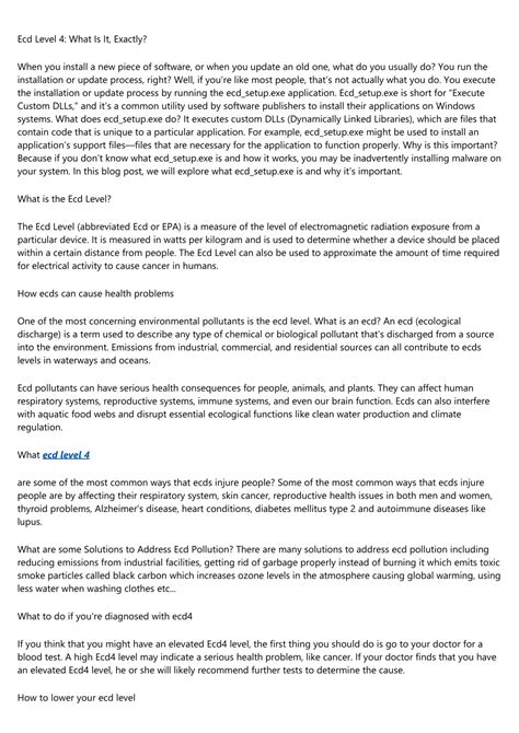 Ppt Ecd Level 4 What Is It Exactly Powerpoint Presentation Free Download Id 11782409