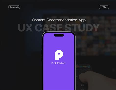 Content Recommendation App UX Case Study Behance