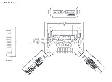 4 Rail Pv Module Junction Box Ip67 Solar Panel Junction Box Wiring With