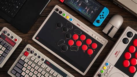 8bitdo All Button Arcade Controllers Revealed For Pc Xbox And