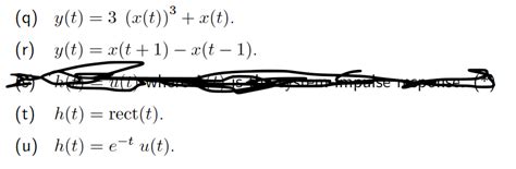 Solved Classify Each Of The Following Signals According To Chegg