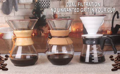 Compatible For Hario V60 And Chemex Pour Over Coffee Filters Misetto