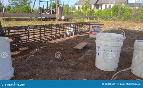 Steel Reinforcement As Part Of The Reinforced Concrete Structure