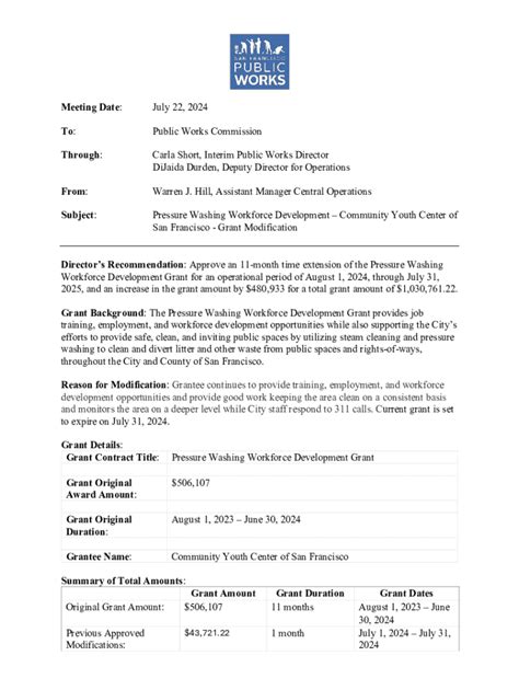 Fillable Online Tree Planting Workforce Development Grant Agreement Fax