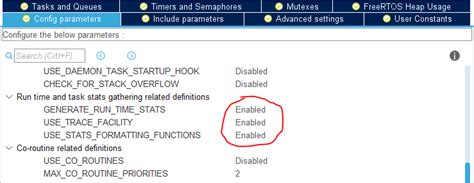 Freertos Debugging On Stm32 Cpu Usage Molesblog