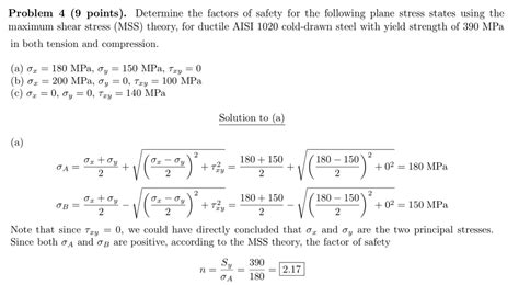 solved problem 4 9 ﻿points ﻿determine the factors of