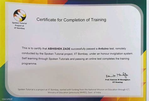 Abhishek Zade On Linkedin Iitbombay Certificationcourse Skillsdevelopment