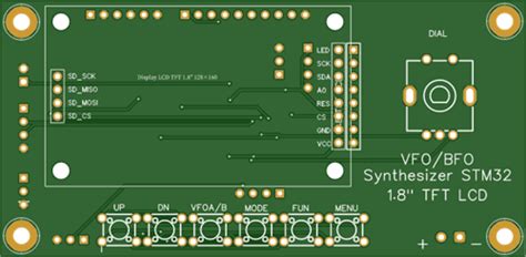 Dds Vfo Si5351 With STM32F103C8T6 Share Project PCBWay
