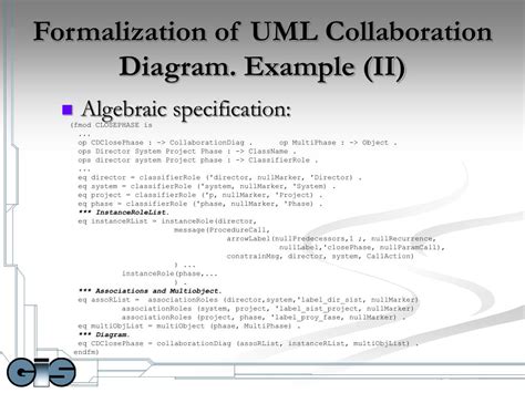 Ppt Formal Verification Of Properties In The Uml Collaboration