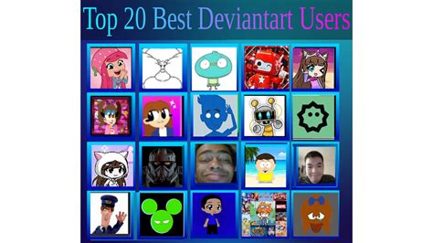 Top 20 Best Deviantart Users By Gonzalomedina2012 On Deviantart