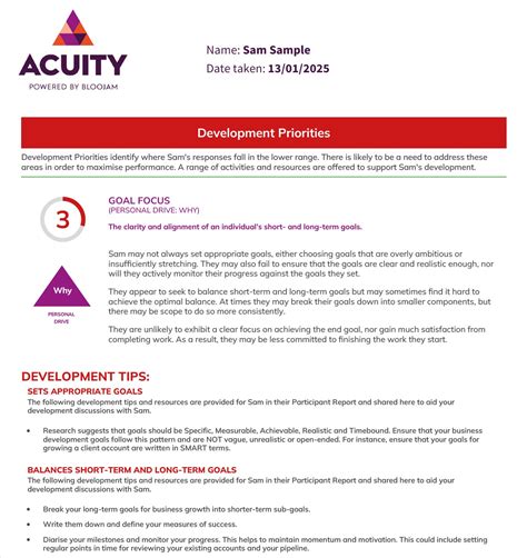 Acuity® For Strategic Sales Talent Assessment Tool By Bloojam Consulting