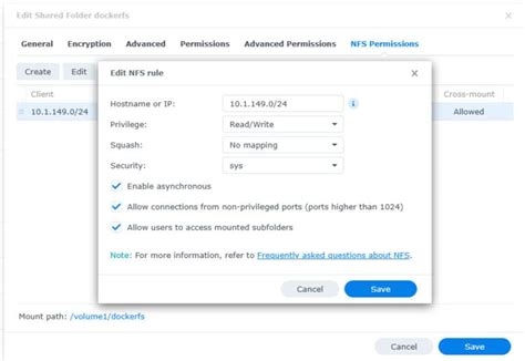 Docker Nfs Mount On Synology And Performance Tweaks Virtualization Howto