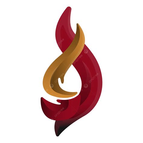 Logo Api Tangan Vektor Tangan Api Logo Png Dan Vektor Dengan
