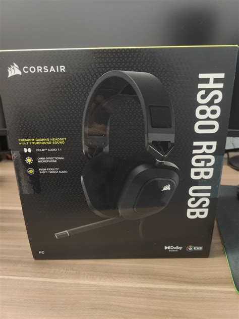 Gaming Headset Corsair Hs80 Wired Audio Headphones And Headsets On