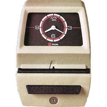 Simplex 1101 TR 1 Mechanical Time Clock Time Clock World 888 534 5994