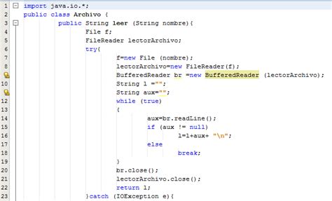 Ejemplo Leer Un Archivo Con Java