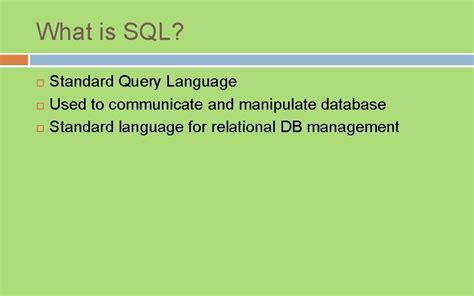 Introduction To Database Sql By Varian Aditya Iryanto