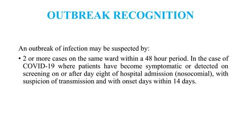 Hospital Outbreak Managementpptx