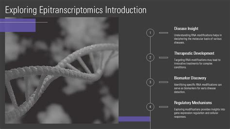 Exploring Epitranscriptomics Unraveling Rna Modifications Ppt Sample St