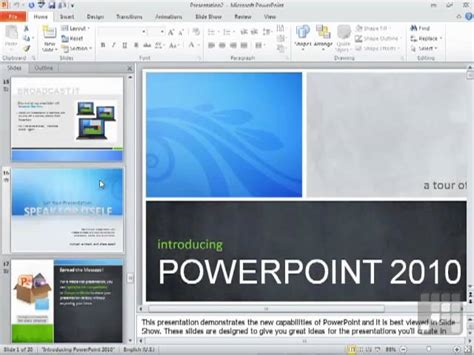 creating a powerpoint template 2010