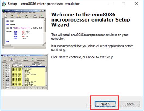 win10 汇编工具 em8086安装 8086汇编的软件安装方法 csdn博客