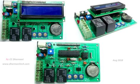 Design With Microcontrollers Relay Timer Circuit With Rtc For Auto Operating Appliances Using