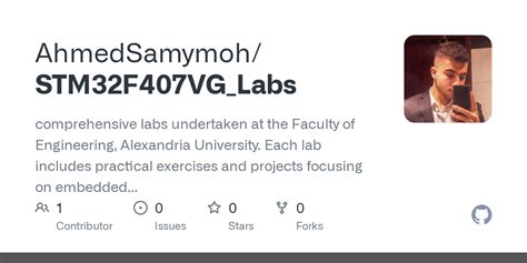 GitHub AhmedSamymoh STM F VG Labs Comprehensive Labs Undertaken At The Faculty Of