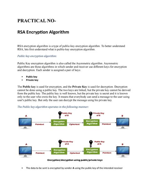 is assignment 4 practical s code practical no rsa encryption