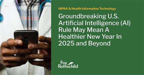 Groundbreaking Us Artificial Intelligence Ai Rule May Mean A