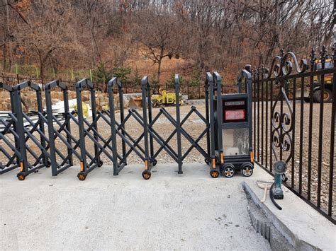 김포시 전원주택단지 알루미늄자바라문 강동자바라 시공사진