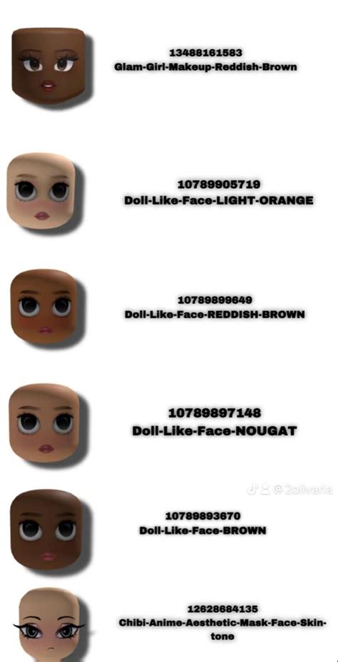 Barbie Face Codes And More Aesthetic Mask Pimples On Face Best Makeup Products