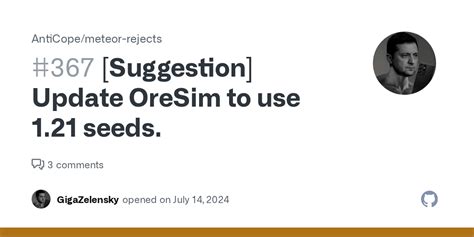 [suggestion] Update Oresim To Use 1 21 Seeds · Issue 367 · Anticope Meteor Rejects · Github