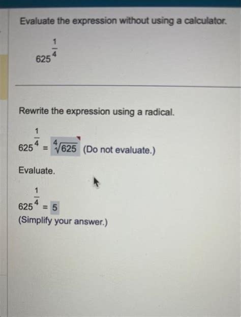 Solved Evaluate The Expression Without Using A Calculator Chegg