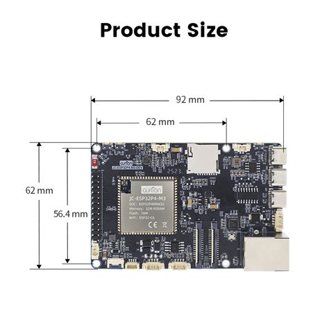 Jc Esp32p4 M3 Dev Versatile Esp32 Display Module With Csidsiusb20 Interfaces And 5v Operating