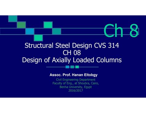 Solution Ch8 Design Of Axially Loaded Columns Structural Steel Design