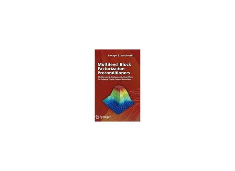 Multilevel Block Factorization Preconditioners Em Promoção é No Buscapé