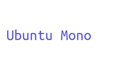 Ubuntu Mono Font Free Download Now