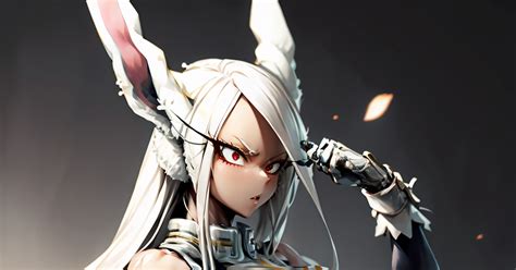 Ai Generated Illustration Mirko My Hero Academia Miruko Extreme Style Miruko Pixiv