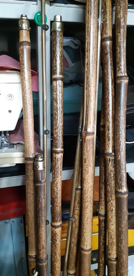 오래된 대나무와 동으로 연결된 멋진 대형 관동 펌프 세컨웨어헬로마켓