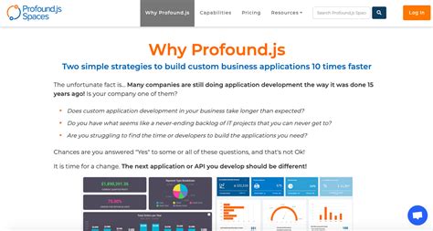 Profound Js Spaces Reviews Details Pricing Features G