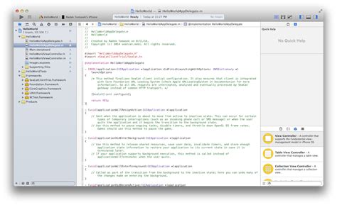 SeaCat Tutorial Chapter Hello World IOS TeskaLabs Blog