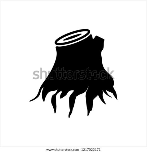 Tree Stump Icon Tree Stump Vector Stock Vector Royalty Free Shutterstock