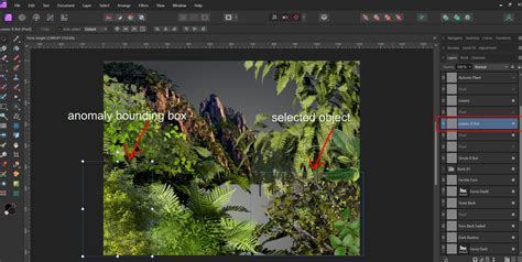 Cant Move Layers In Affinity Photo Due To A Mysterious Hidden Object