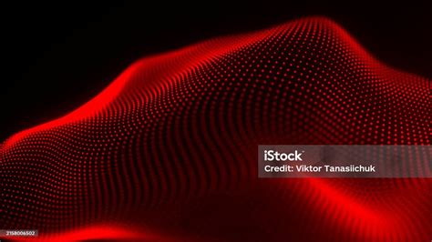 추상 디지털 입자 파동 기술 배경 미래 지향적인 도트 웨이브 네트워크 연결 구조 프리젠 테이션 디자인 배경 기술 또는 과학 배너