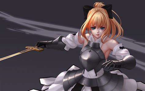 Saber Lily - Saber (Fate/stay night) - Image by Pixiv ID 9701781 ...