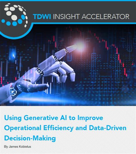 Using Generative Ai To Improve Operational Efficiency And Data Driven Decision Making