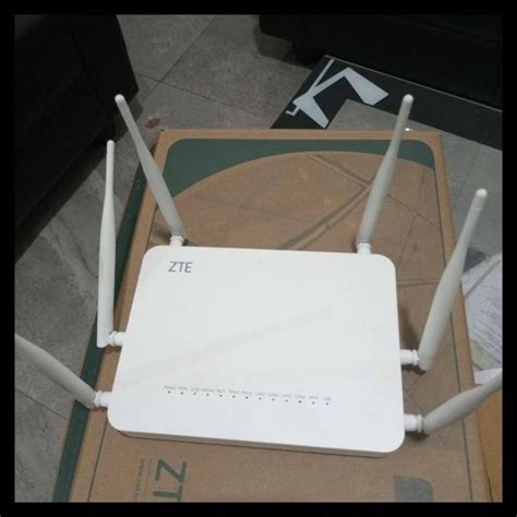 Jual ZTE F670 PREMIUM 6 ANTENA Fiberhome HG6245N HG6145D2 Huawei HG8245W5 6T 5G DUALBAND ONT
